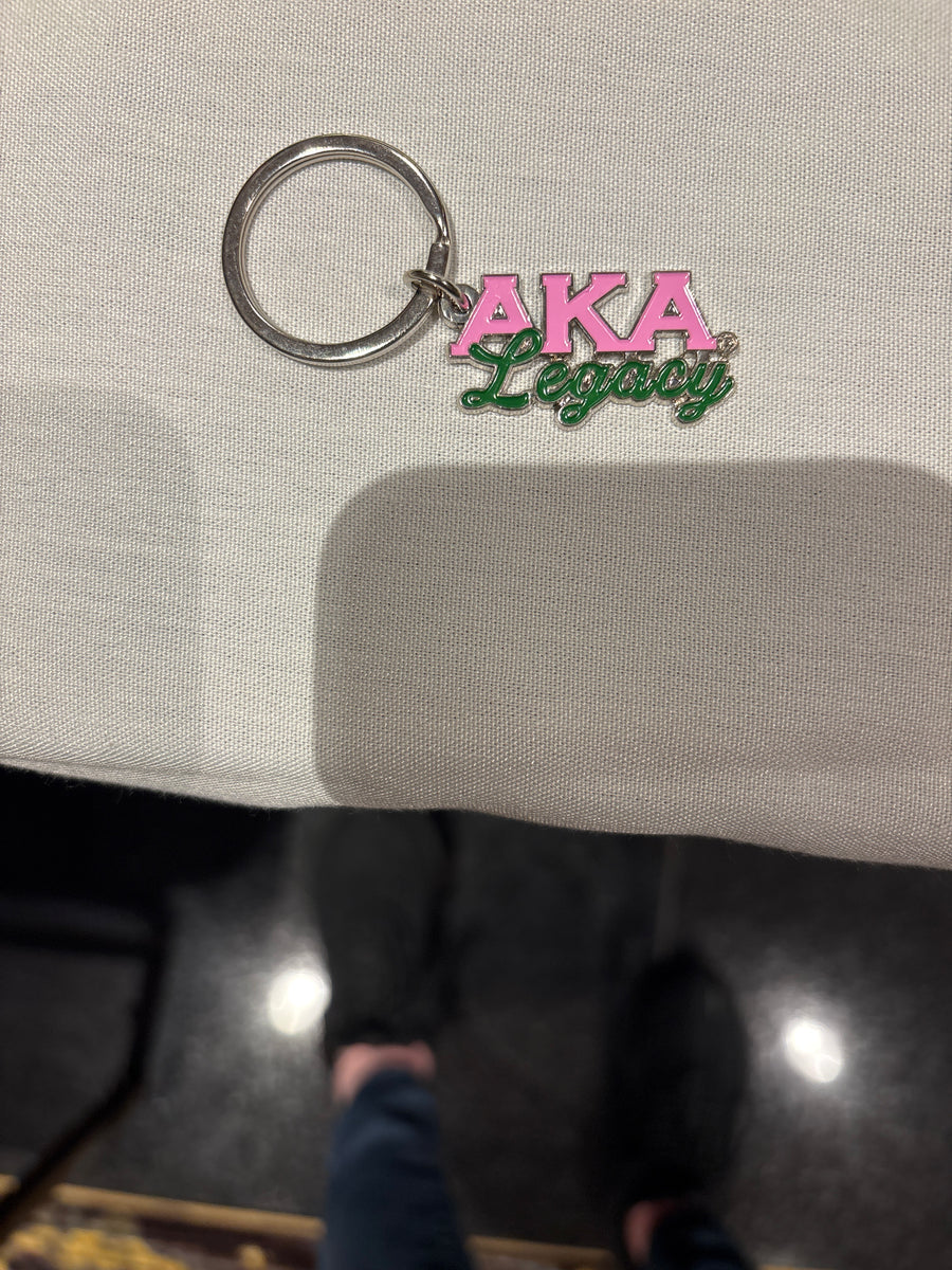 AKA Legacy Keychain – Black Greek Life, LLC