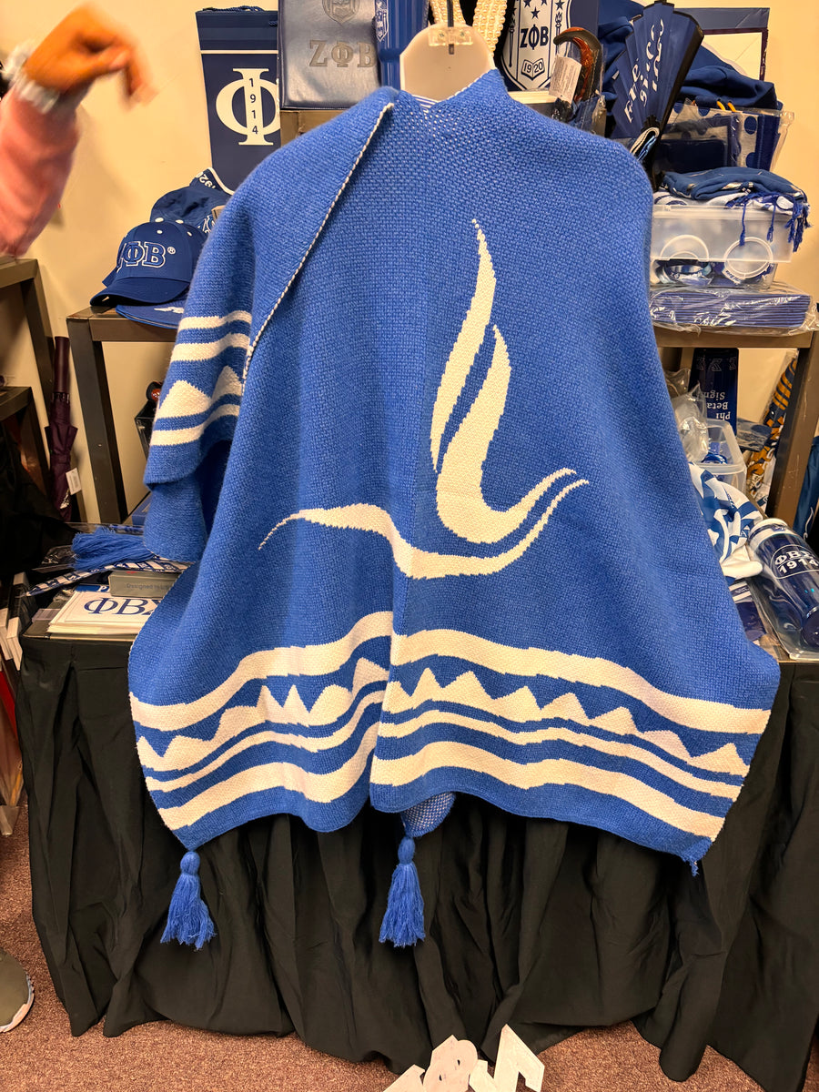 Zeta® Winter Shawl – Black Greek Life, LLC