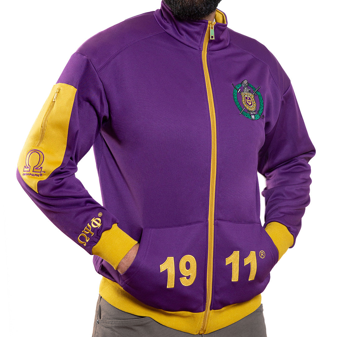 Omega Elite Track Jacket – Black Greek Life, LLC