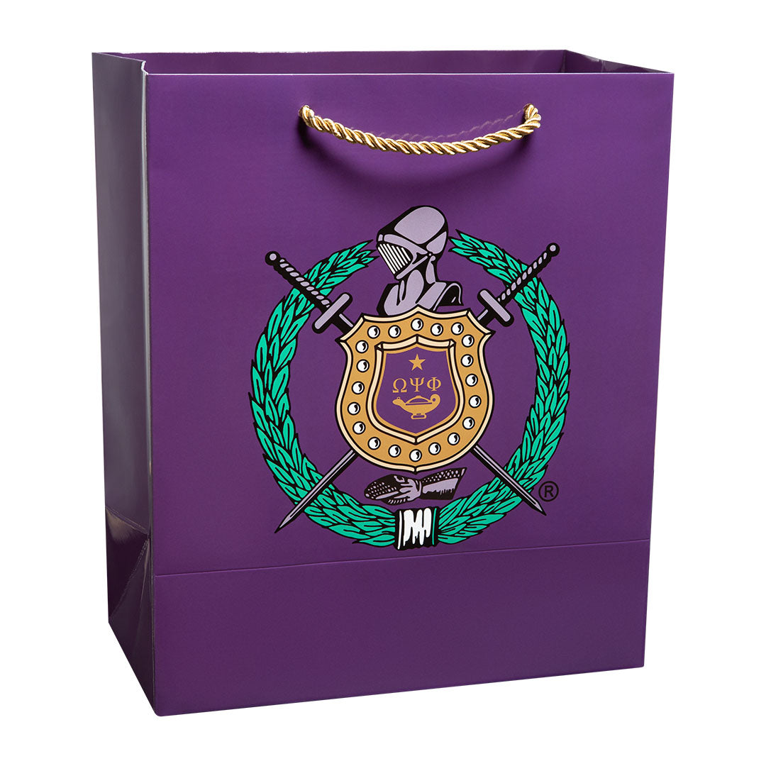 Omega Medium Gift Bag – Black Greek Life, LLC