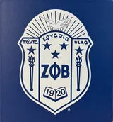 Zeta Shield 3 Ring Binder – Black Greek Life, LLC