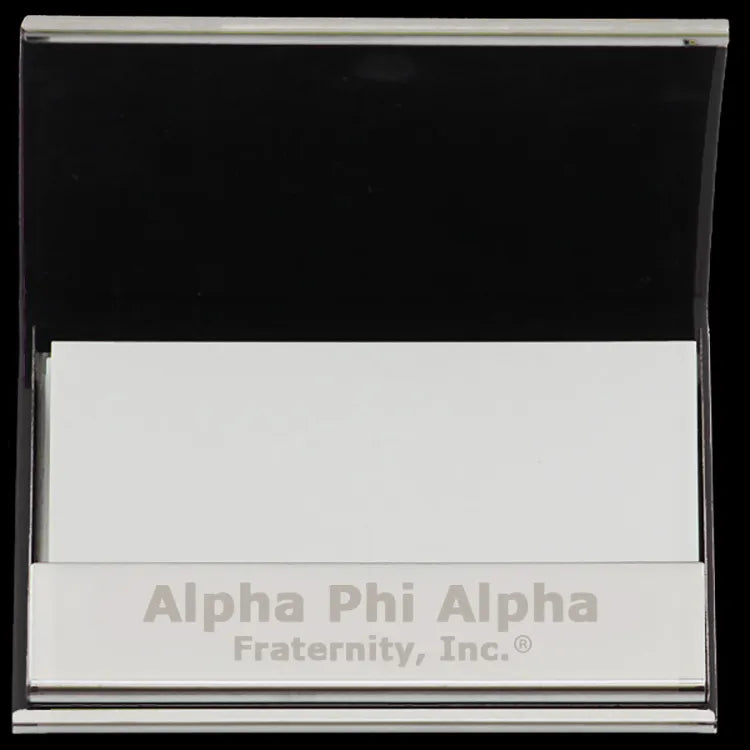 Alpha Business Card Holder – Black Greek Life, LLC