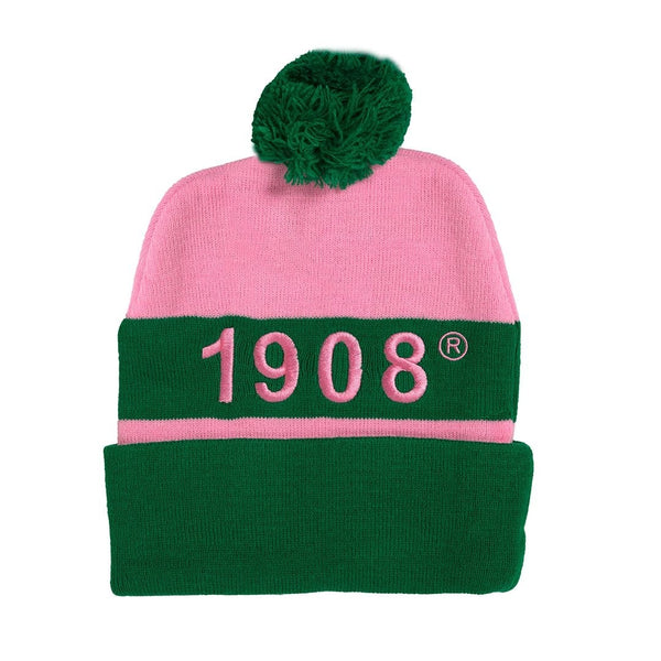 Embroidered AKA® Knit Beanie – Black Greek Life, LLC
